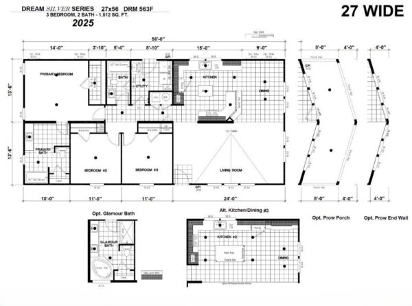 Manufactured Home Floor Plans – Page 4 – Factory Direct Homes